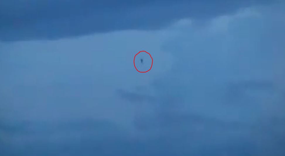 Flying Alien Humanoid